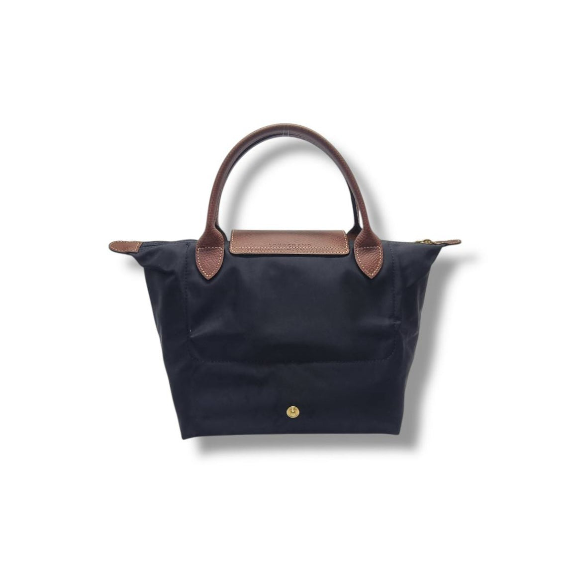 Longchamp Le Pliage Original S Recycled Polyamide Canvas Ghw (Black ...